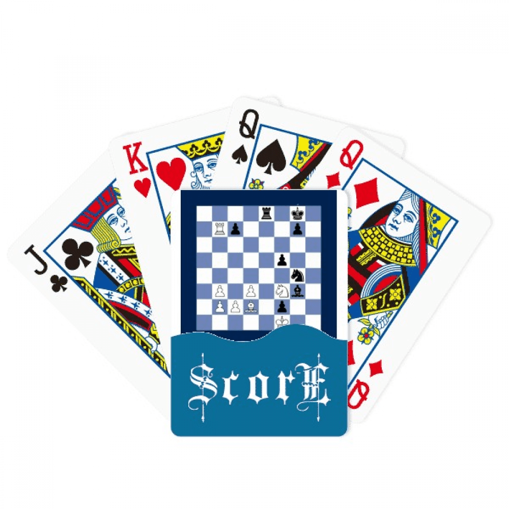 International Chess Composition Tactic Score Poker Playing Card Index ...