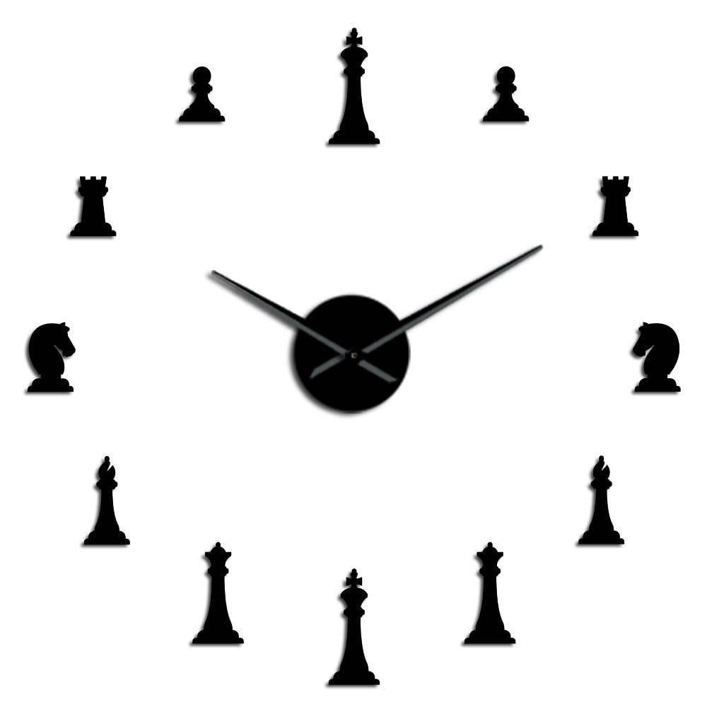 International Chess Hobby Chess Lover Frameless 3D Effect DIY Wall ...