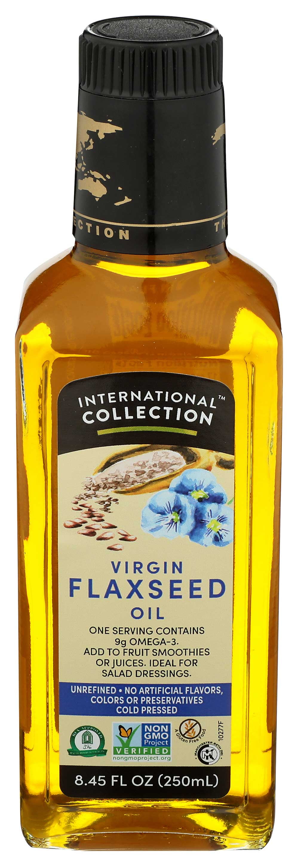 International Collection, Oil Flax Seed, 8.45 OZ (Pack of 6) - Walmart.com