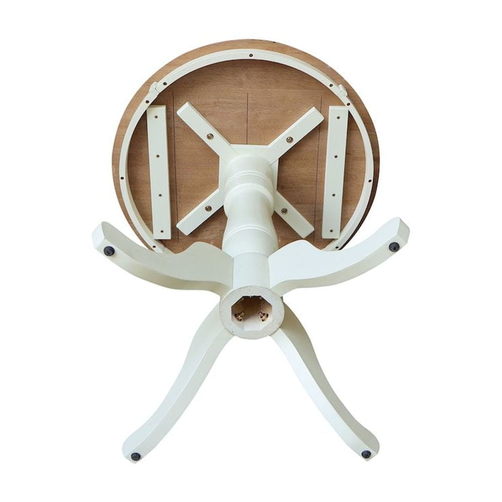 International Concepts 30" Round Top Counter Height Pedestal Dining ...