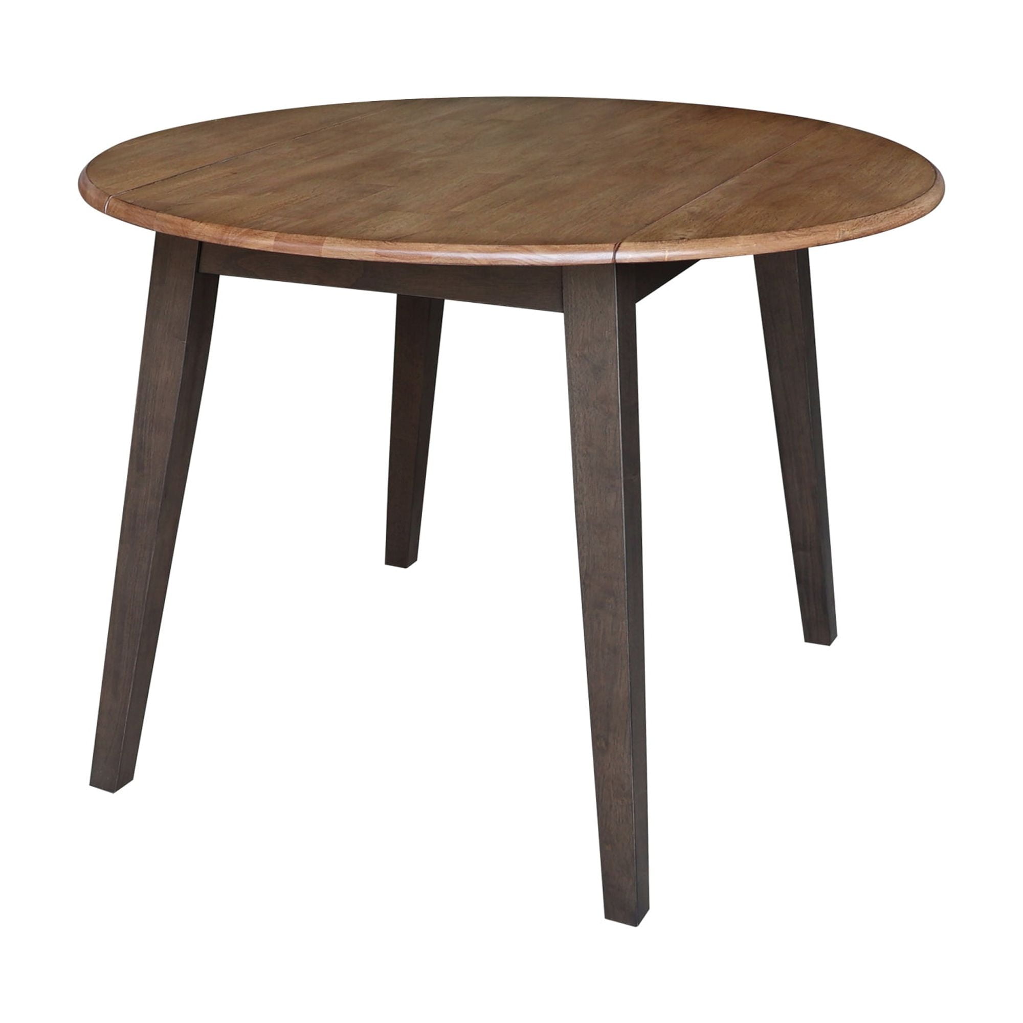 International Concepts 42" Round Dual Drop Leaf Table - Walmart ...