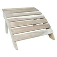 International Concepts Adirondack Footrest, Unfinished - Walmart.com