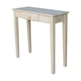 International Concepts Ashford Rectangular Hall Table with Drawer ...