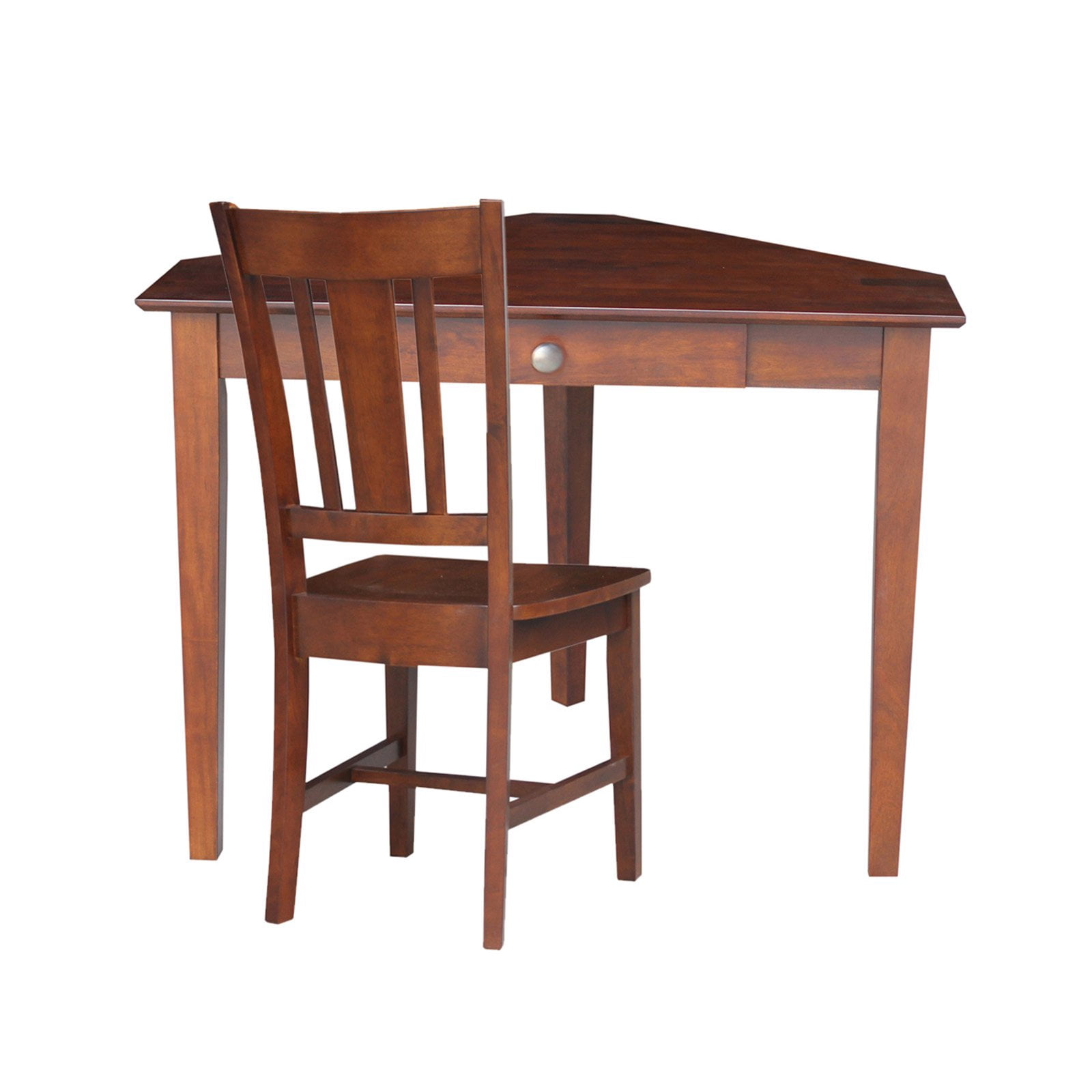 International Concepts Corner Desk with Chair - Walmart.com