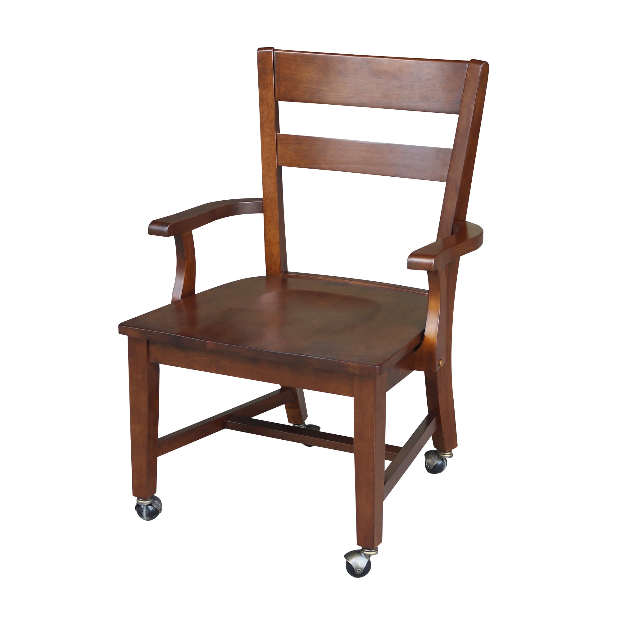 International Concepts Espresso Matching Desk Task Chair - Walmart.com