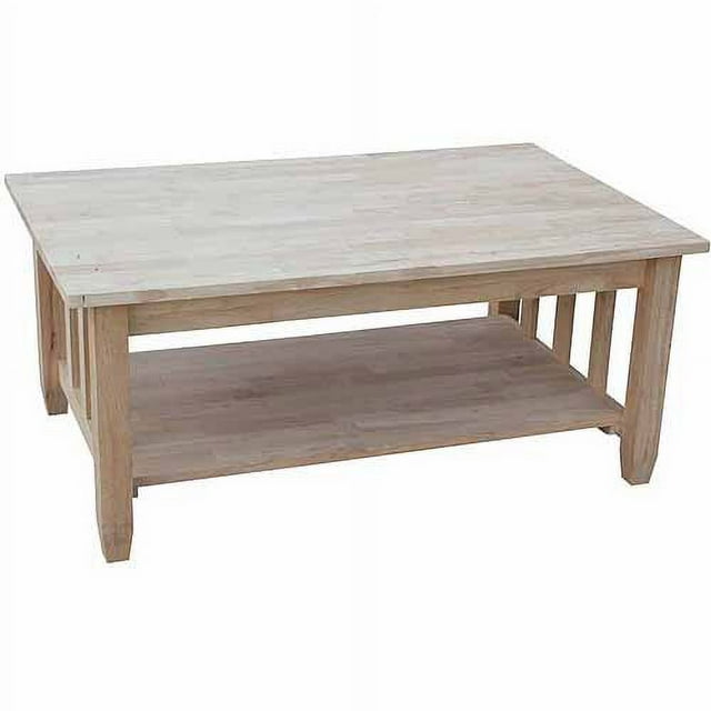 International Concepts Mission Tall Coffee Table with Lift Top, Ready ...