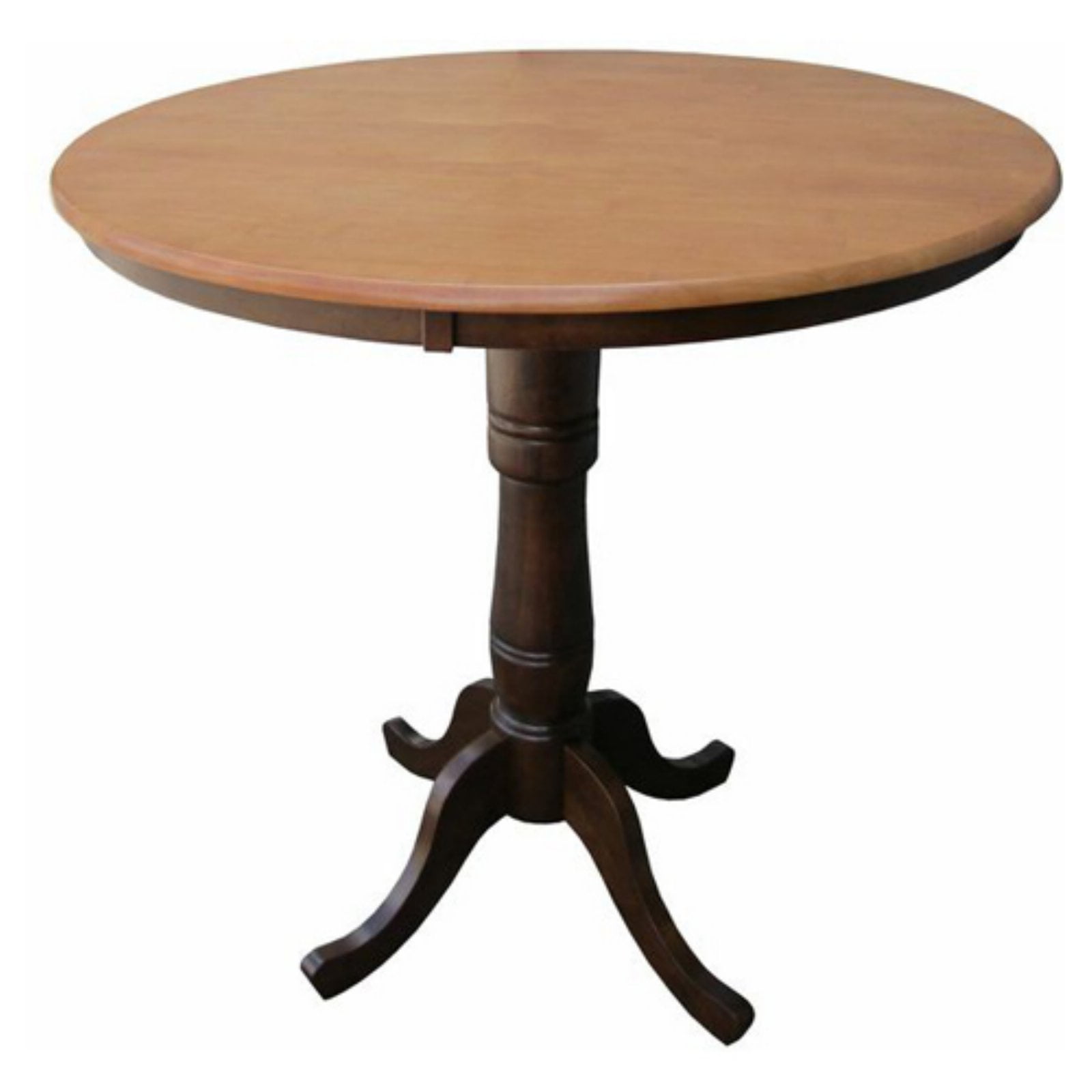 International Concepts Piperton 36 in. Round Top Pedestal Counter ...