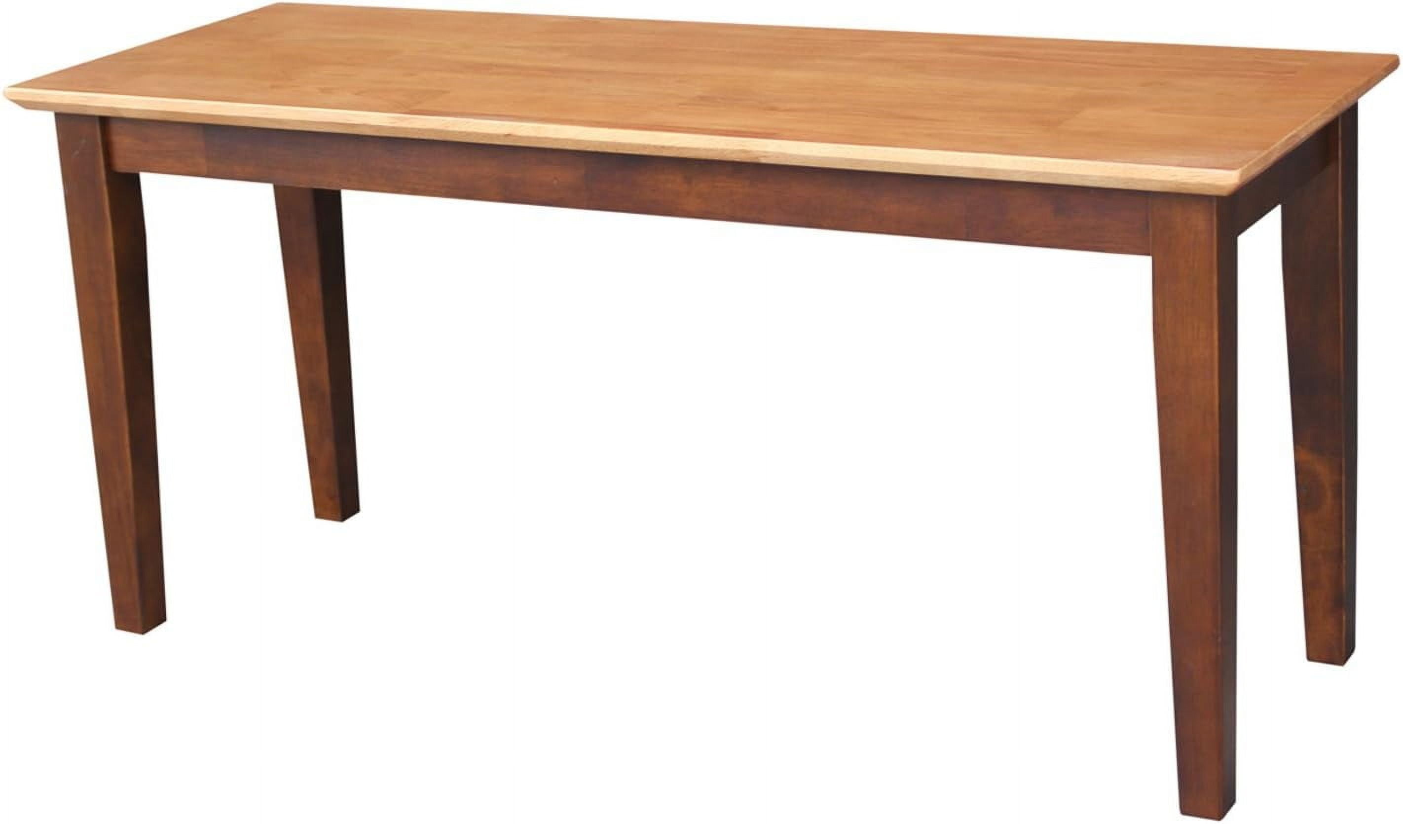 International Concepts Shaker Styled Bench RTA, Cinnemon/Espresso ...