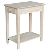 Free Shipping! International Concepts Solid Wood Unfinished Narrow 1 ...