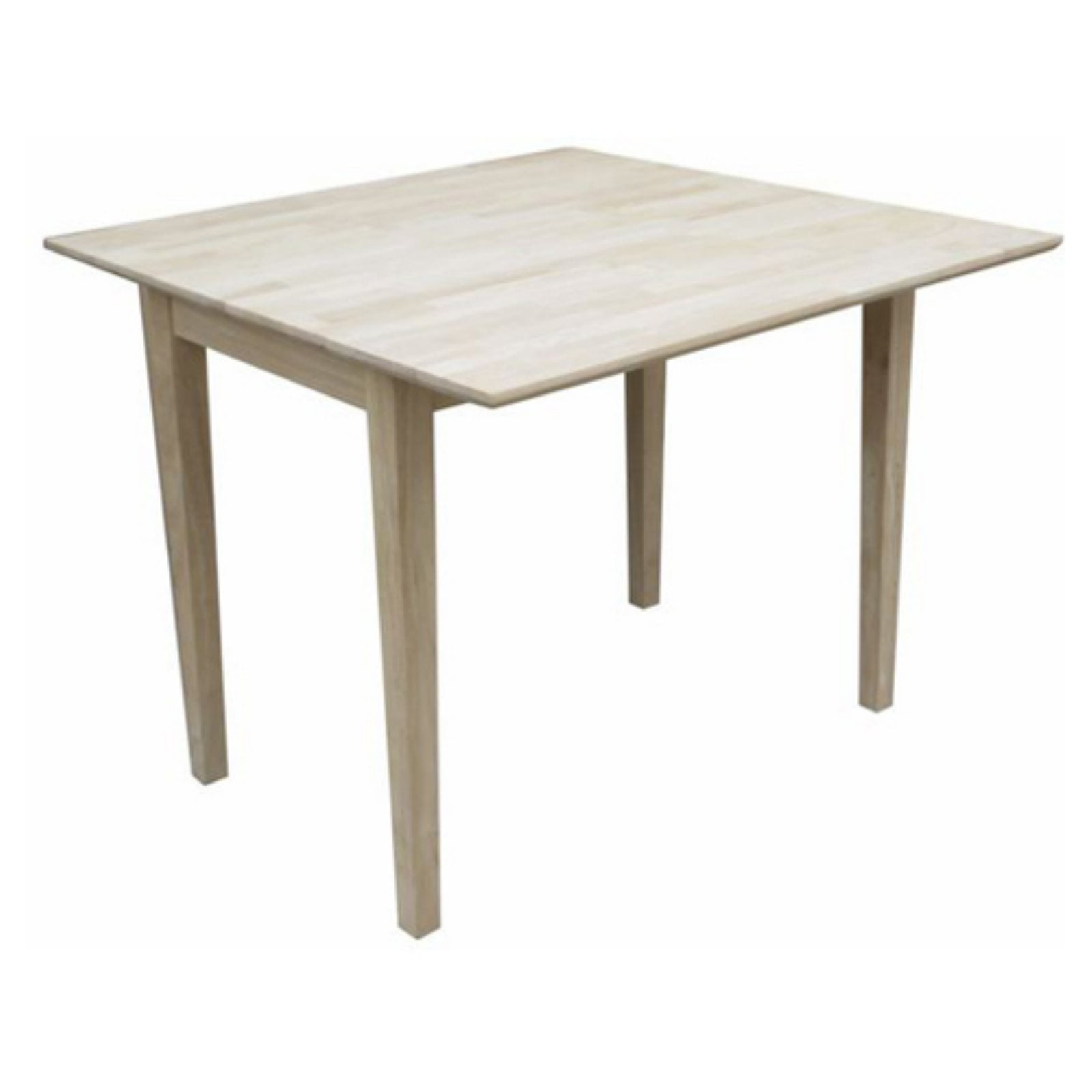 International Concepts T-40Ds Dual Drop Leaf Square Dining Table, Ready ...