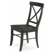 Winsome Wood Benjamin Ladder-Back Chairs, 2-PC Set, Walnut Finish ...