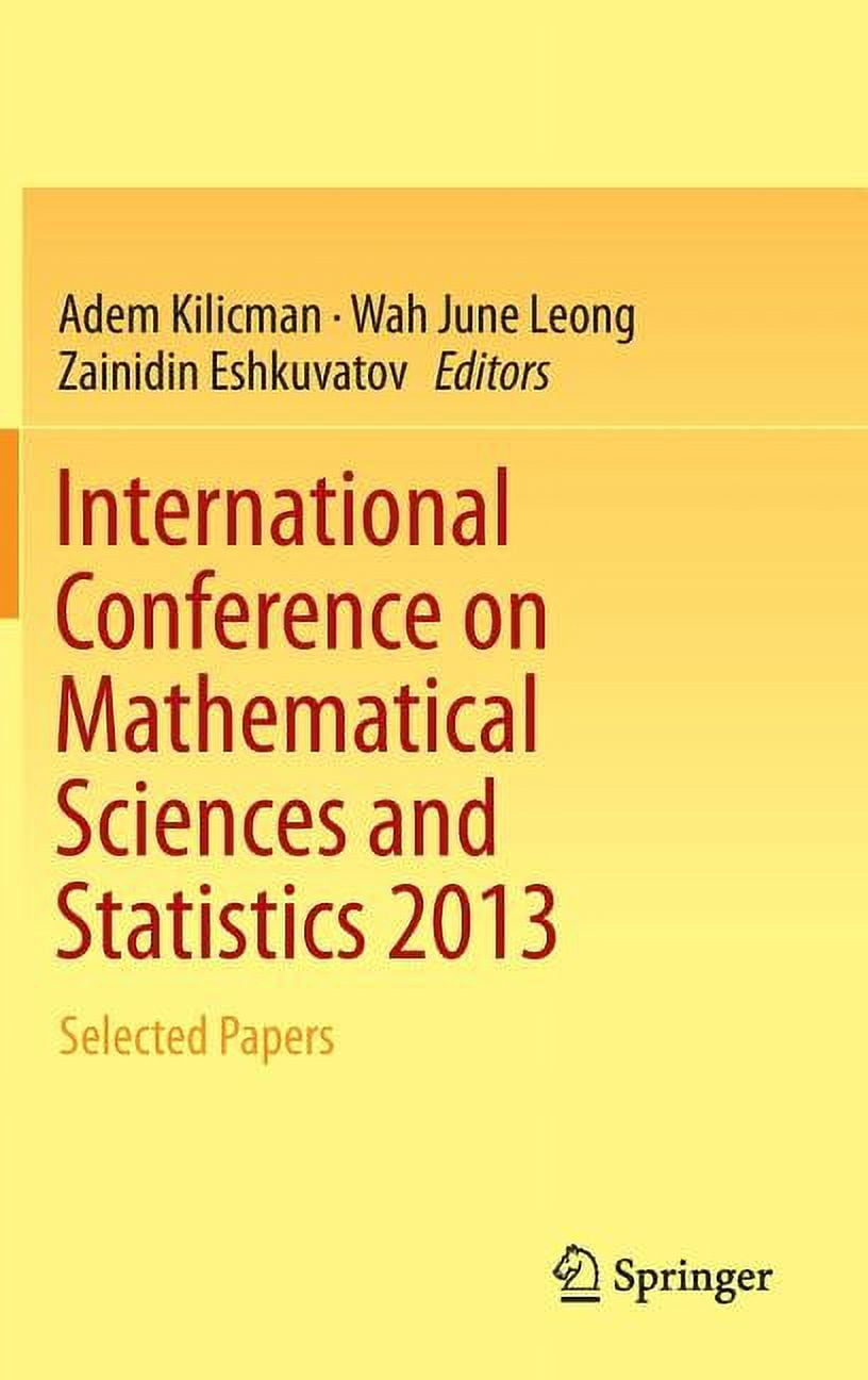 International Conference on Mathematical Sciences and Statistics 2013 ...