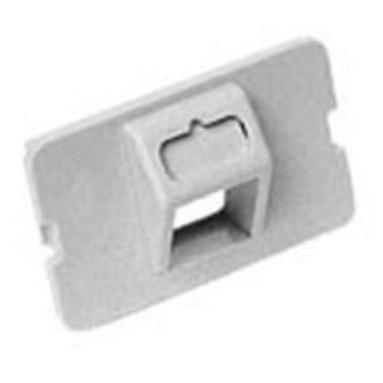 International Connectors & Cable Bezel Elite Angled 1-Port, Ivory ...