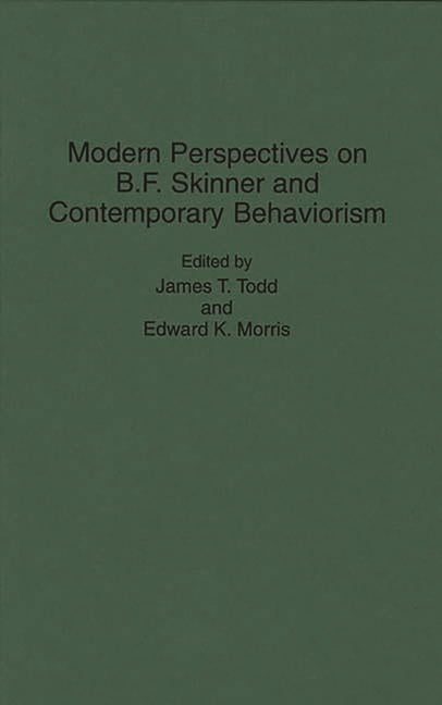 International Contributions in Psycholog Modern Perspectives on B. F ...