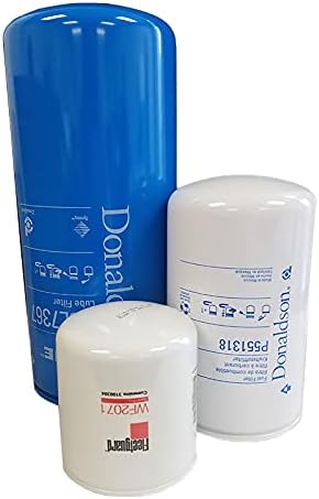 International DT466E Donaldson Filter Kit (Lube(Donaldson Blue)-Fuel ...