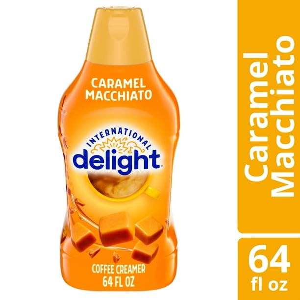 International Delight Caramel Macchiato Coffee Creamer, 64 fl oz Bottle ...