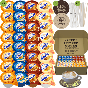 International Delight Coffee Creamer Singles with Sugar and Sweetener ...