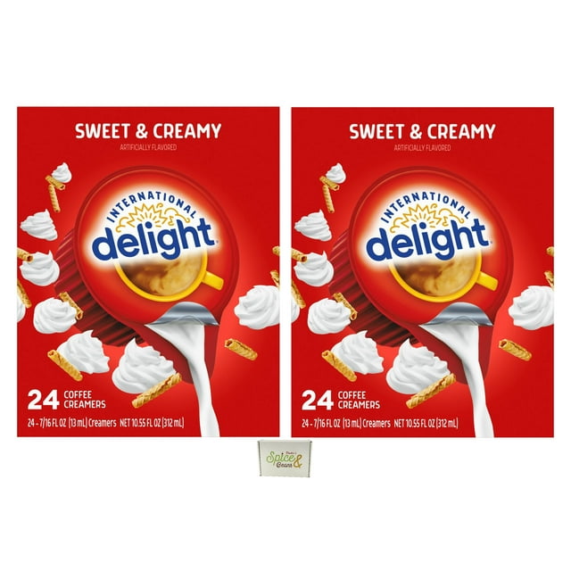 International Delight Individual Coffee Creamer Cups - Sweet & Creamy ...