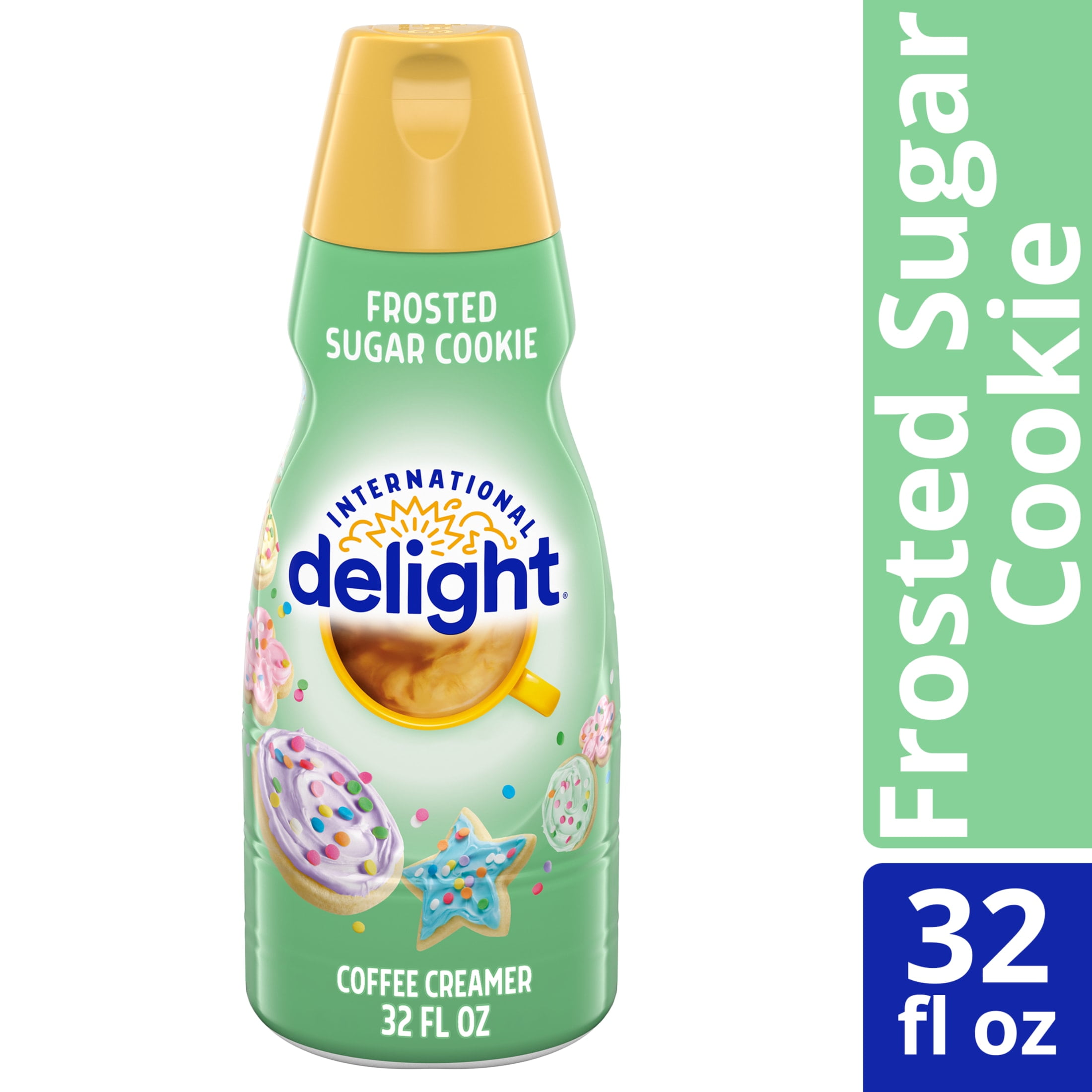 International Delight Grinch Holiday Cream Flavored Frosted Sugar ...