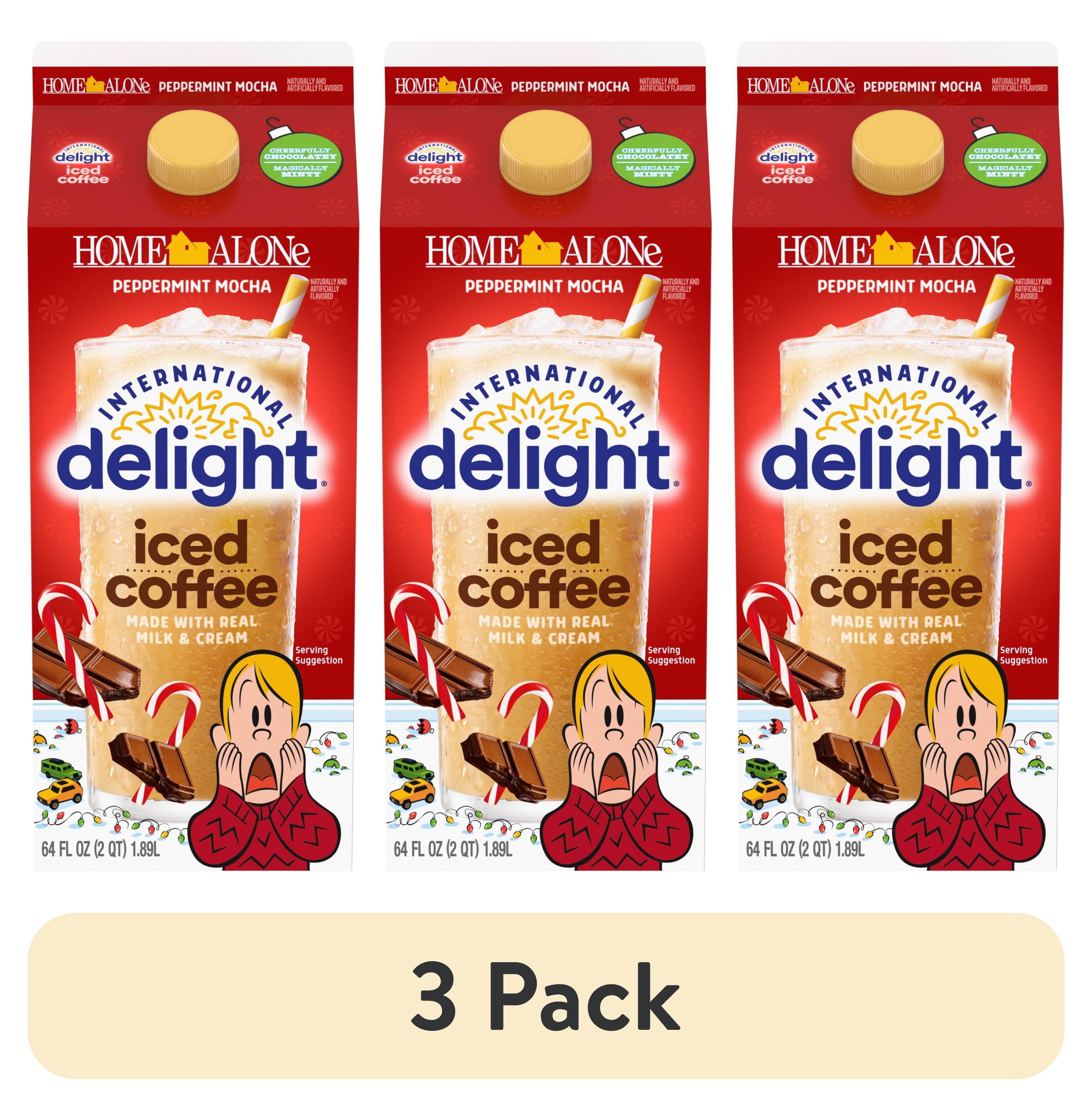 (3 pack) International Delight Home Alone Peppermint Mocha Iced Coffee ...