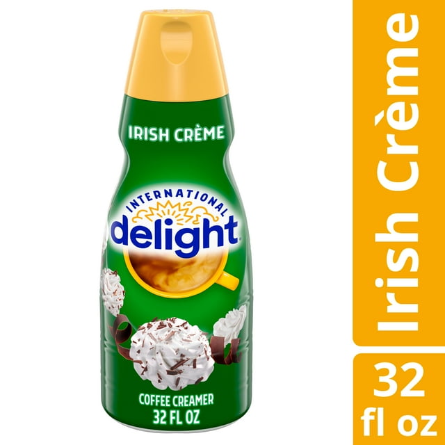 International Delight Irish Creme Coffee Creamer, 32 fl oz Bottle ...