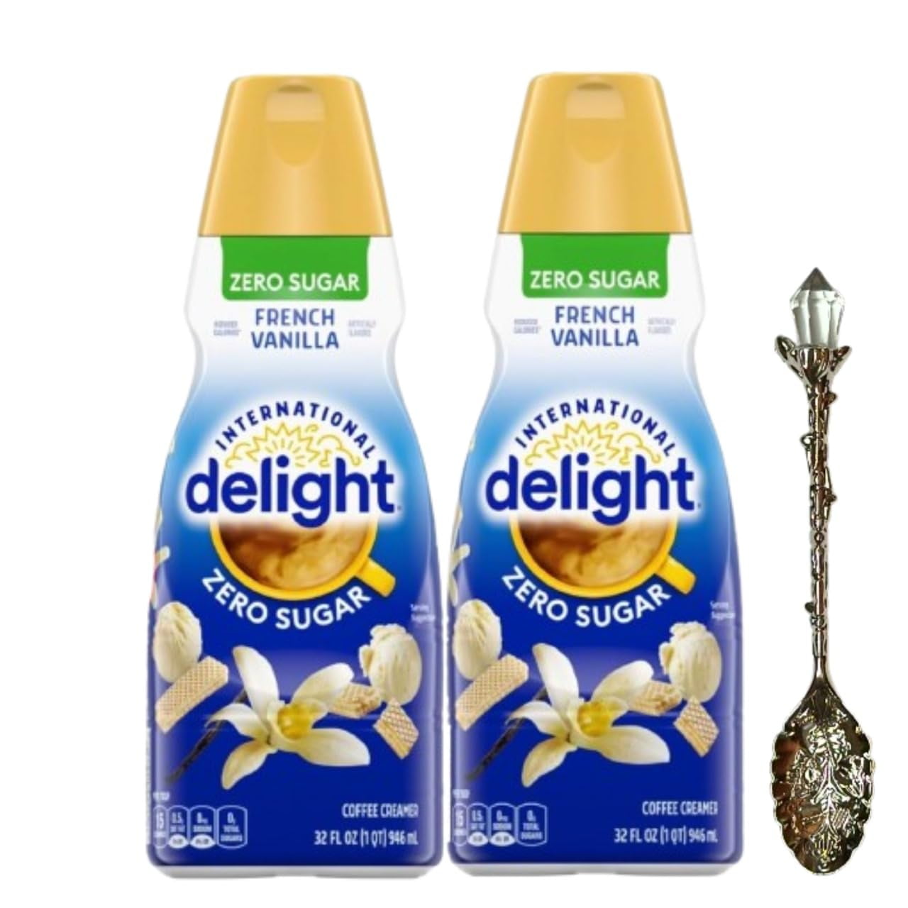 International Delight Liquid Coffee Creamer – Two (2) 32 Fl oz Bottles ...