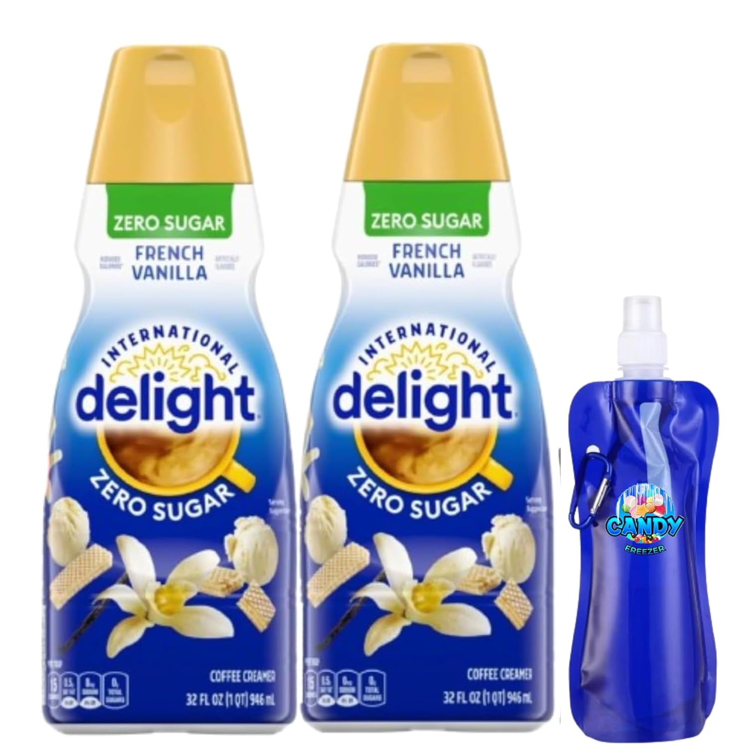 International-Delight Liquid Coffee Creamer Two 32 fl oz. of Creamy ...