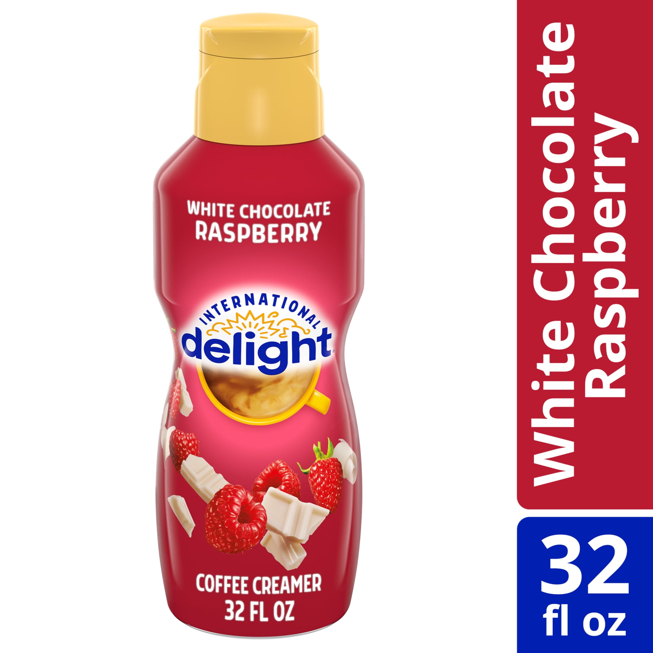 International Delight White Chocolate Raspberry Liquid Coffee Creamer ...