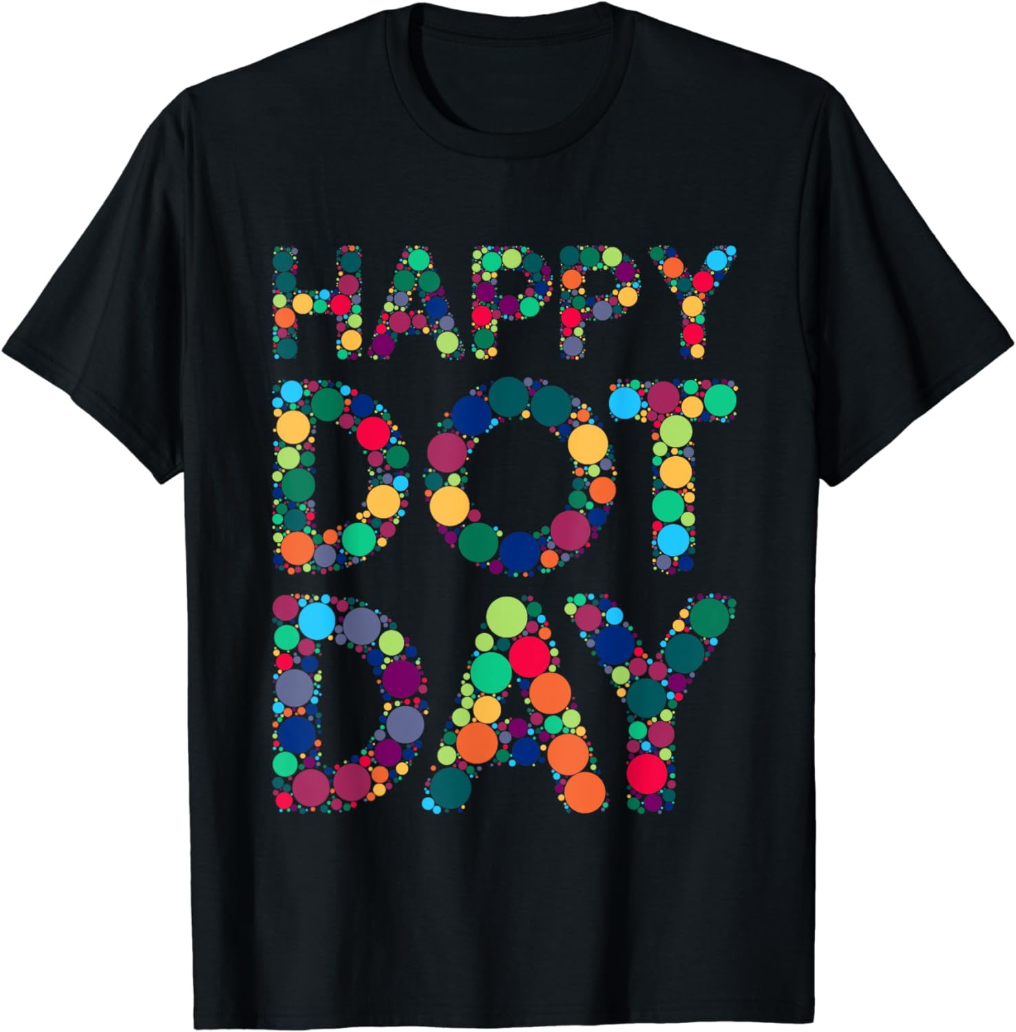 International Dot Day 2023 Colorful Polka Dot Happy Dot Day T-Shirt ...