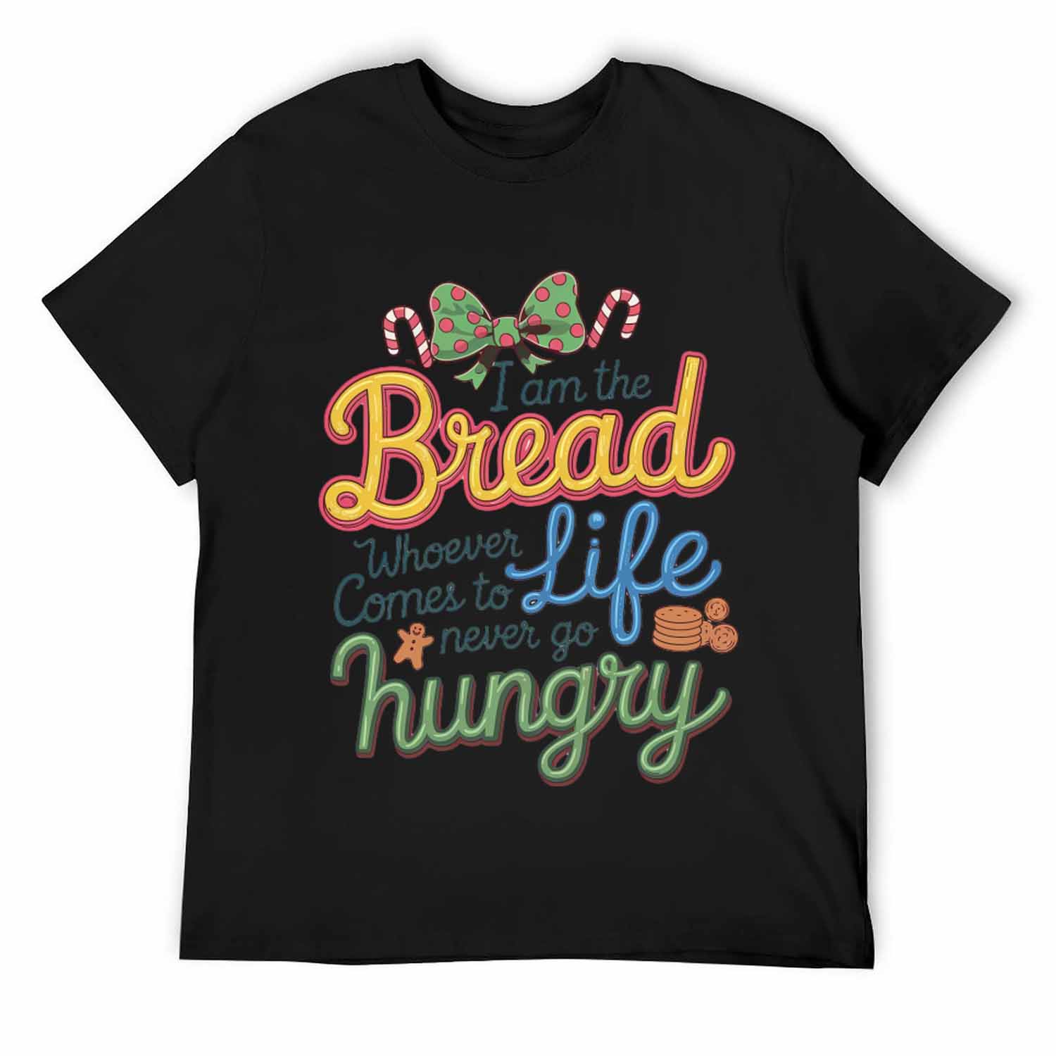 International Dot Day 2024 Colorful Polka Dot I AM THE BREAD OF . WHOEVER COMES TO ME NEVER GO ...