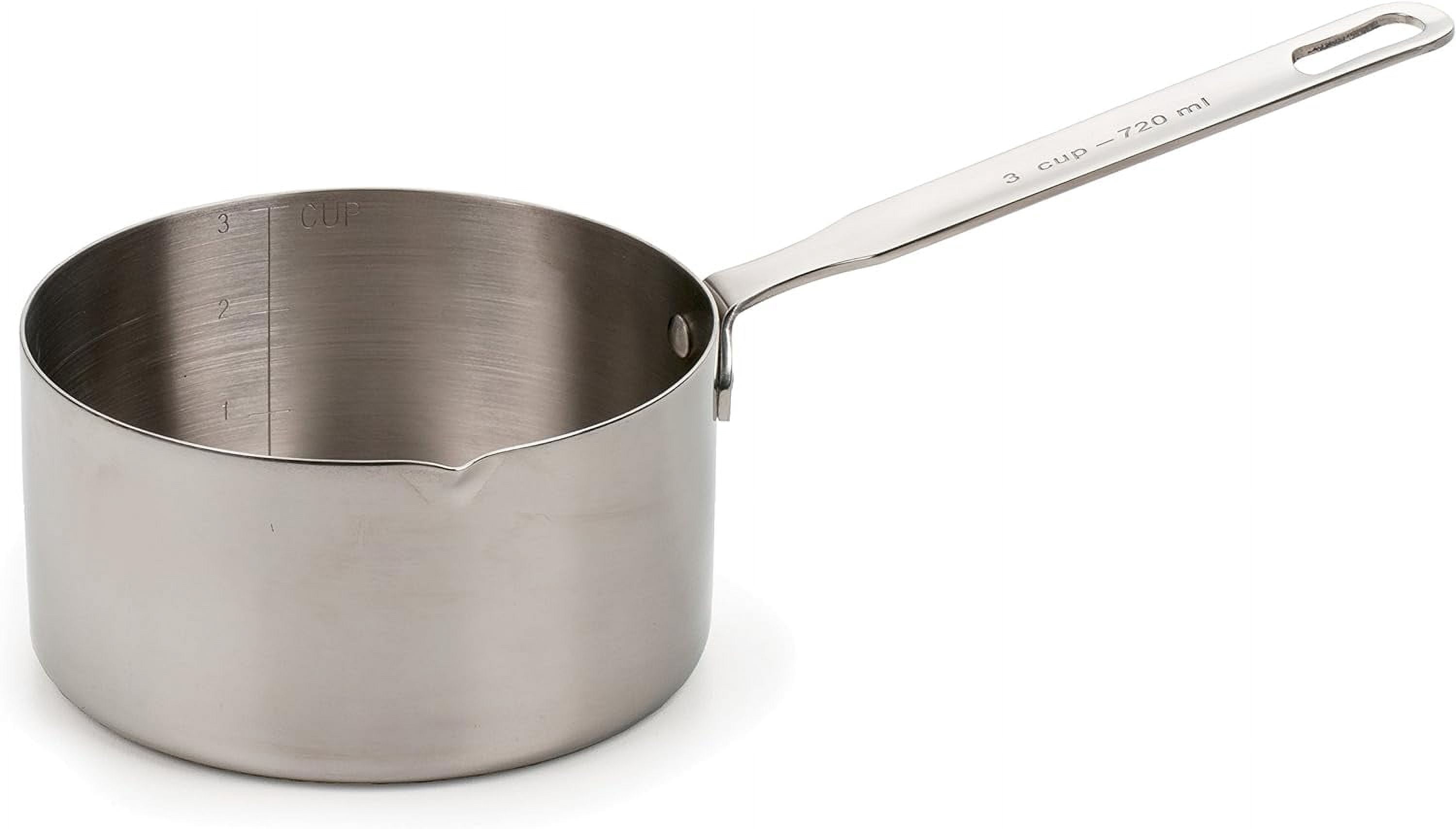 International Endurance Stainless Steel Measuring Pan , 3 Cups | Dry or ...