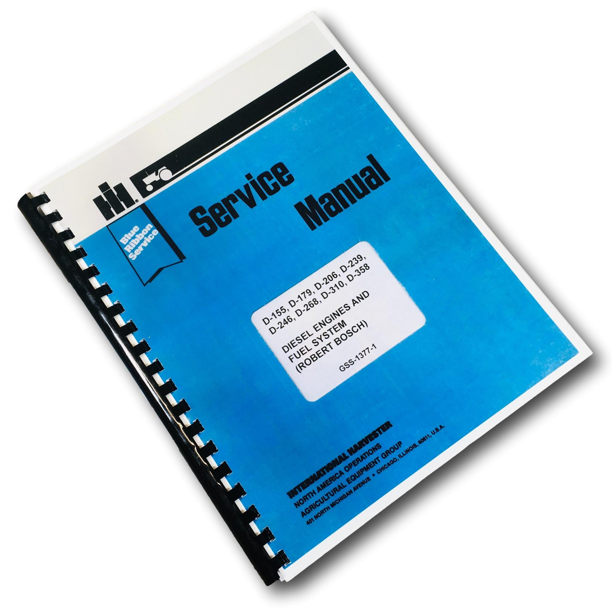 International Farmall Diesel Engines Service Manual for 684 Tractor ...