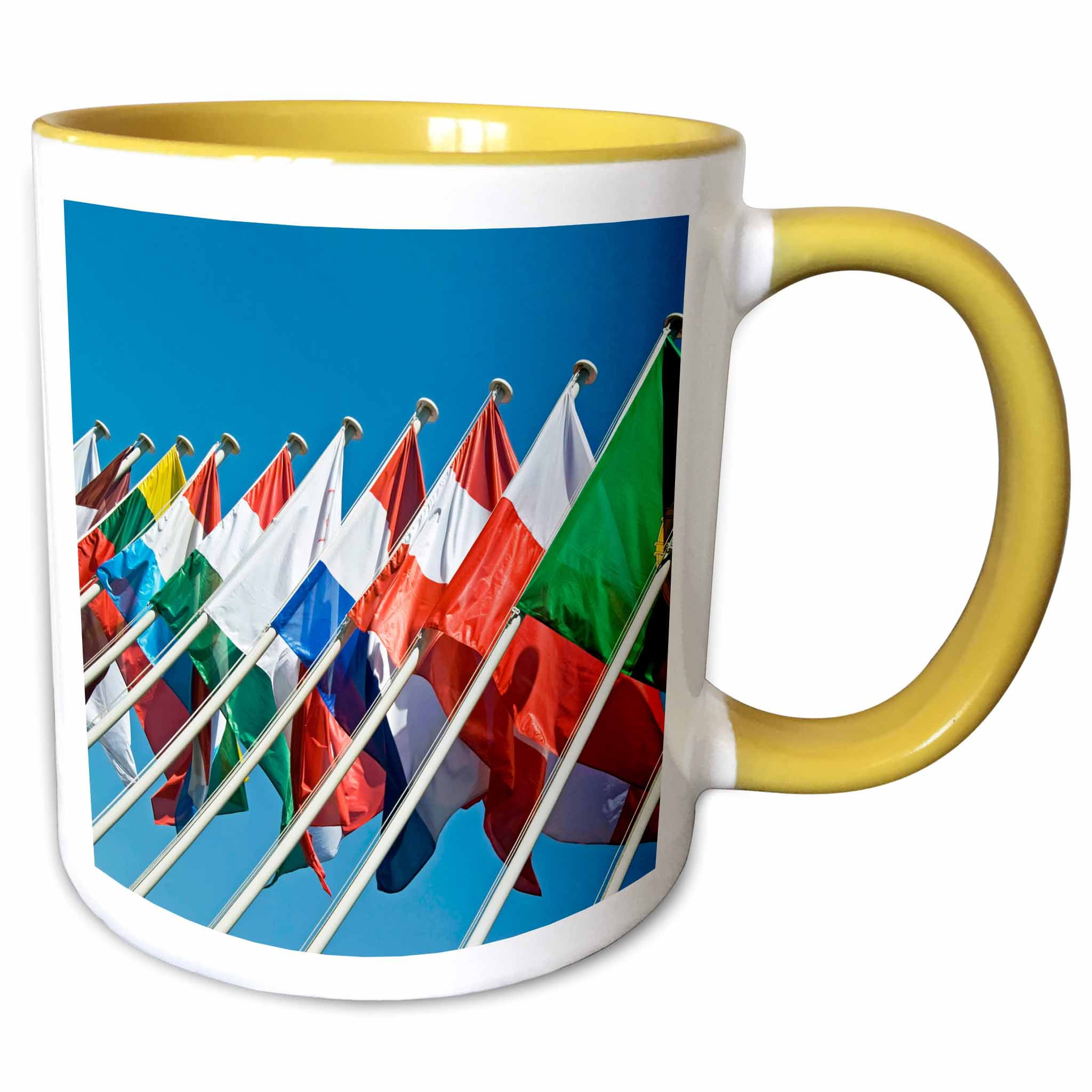 International Flags - CO05 NTO0000 - Nico Tondini 15oz Two-Tone Yellow ...