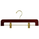 Free Shipping! International Hanger Deluxe Wooden Bottom Hanger with ...