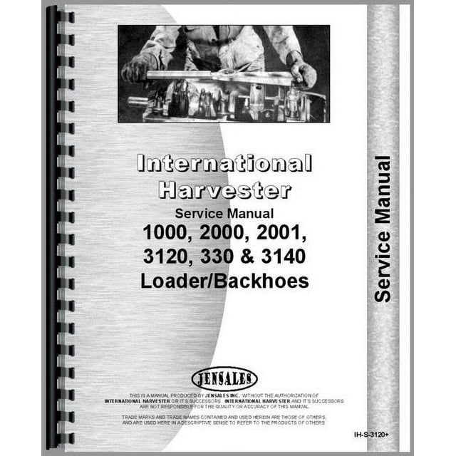 International Harvester 2001 Loader Attachment Service Manual - Walmart.com