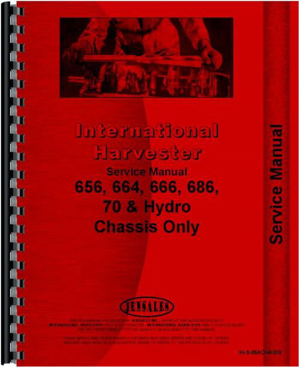 International Harvester 664 Tractor Service Manual - Walmart.com