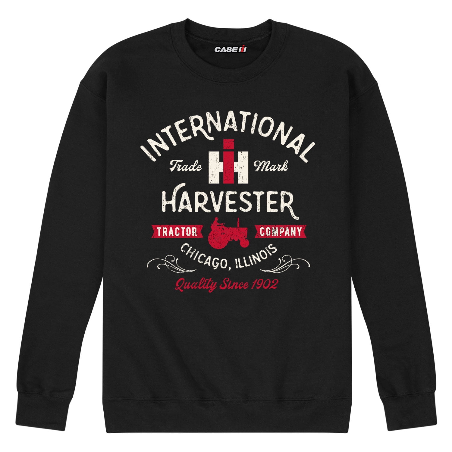 International Harvester Chicago, IL - Men's Crew Neck Fleece Pullover ...