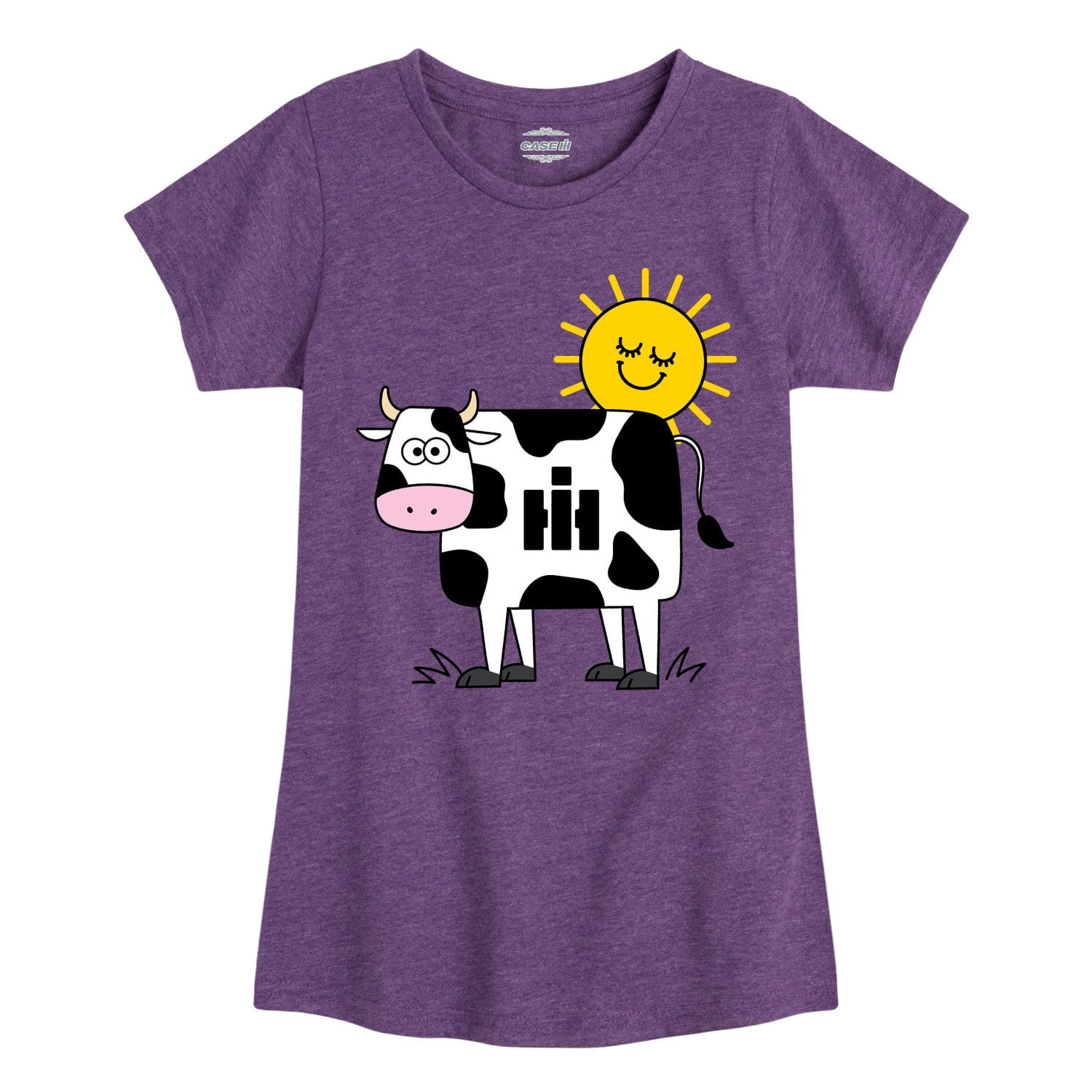 International Harvester - Cow Print - Toddler Girls Short Sleeve ...