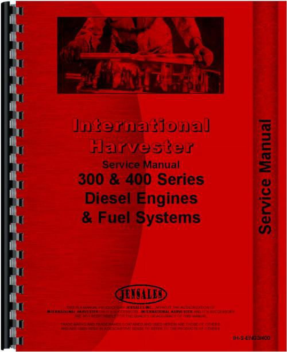 International Harvester D360 Engine Service Manual - Walmart.com