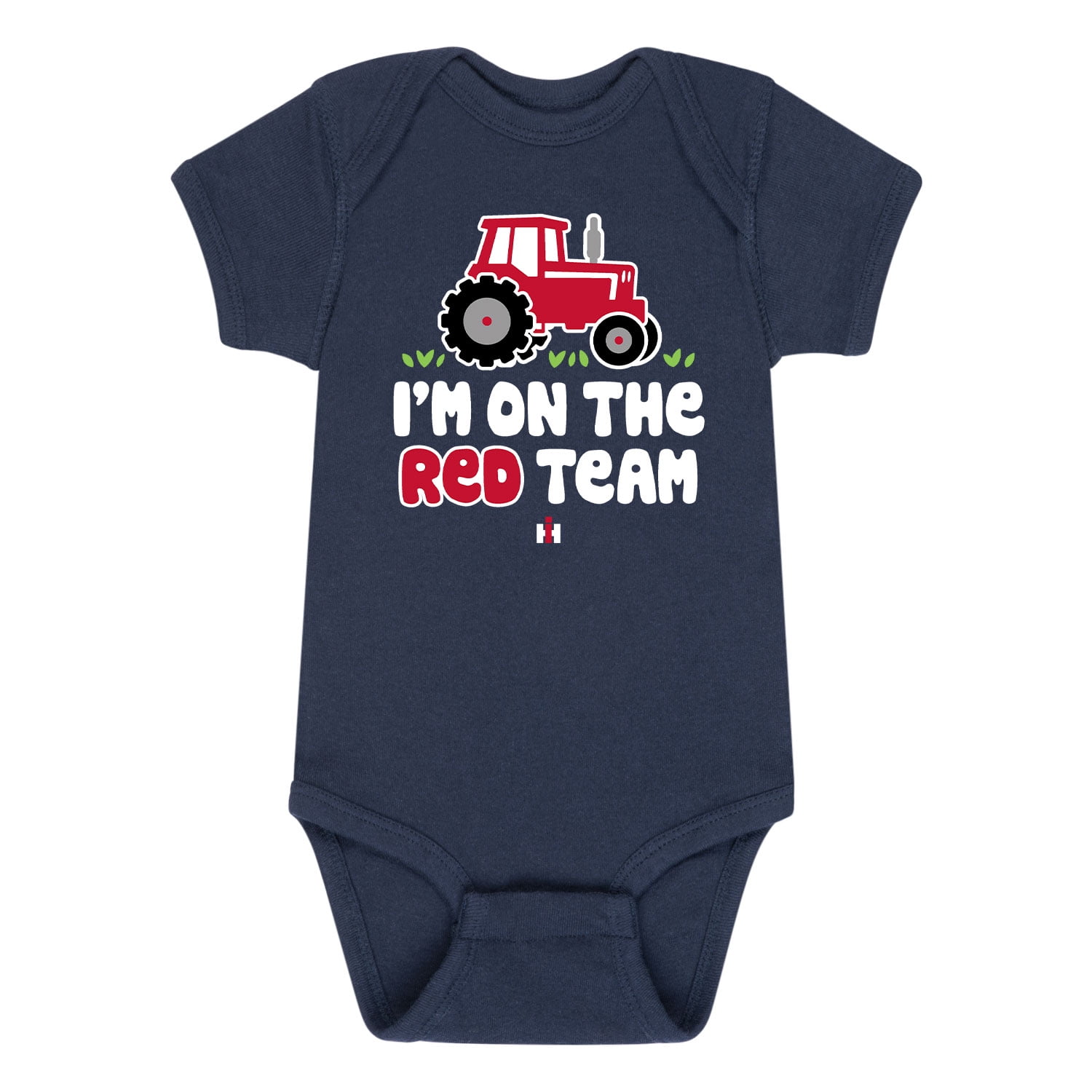 International Harvester - I'm On The Red Team - Infant Baby One Piece ...
