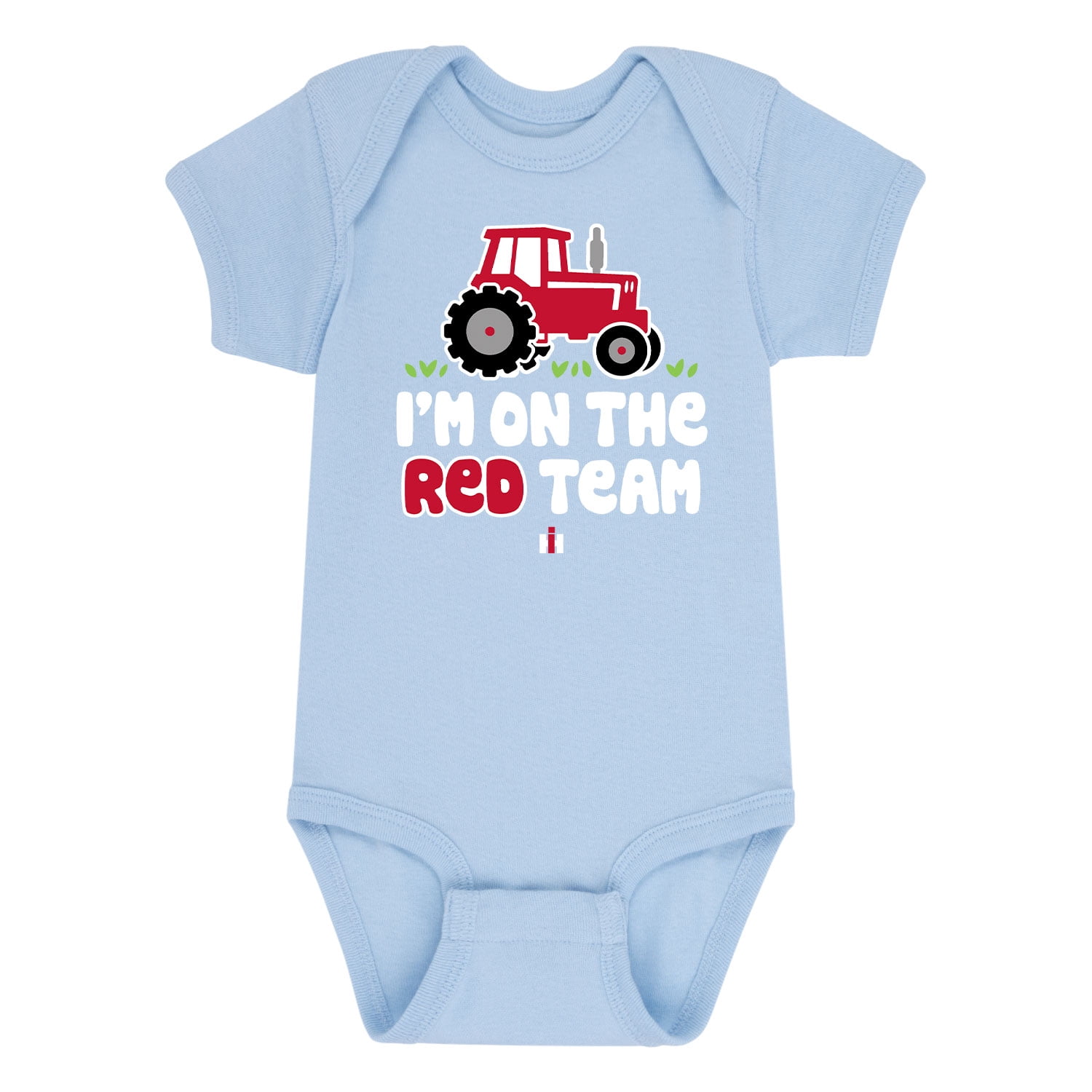 International Harvester - I'm On The Red Team - Infant Baby One Piece ...