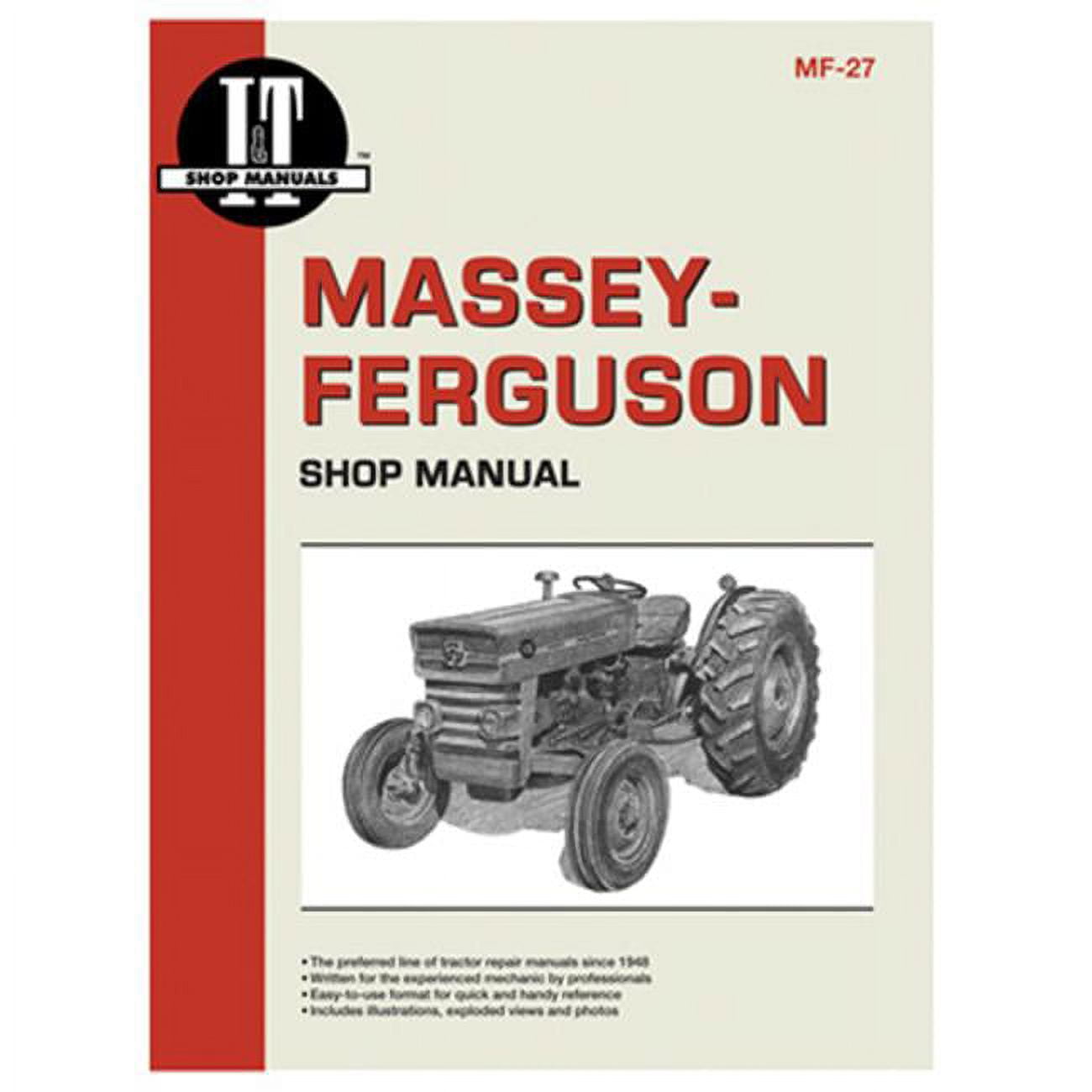 International Harvester MF-27 Massey Ferguson Gas Shop Manual - Walmart.com