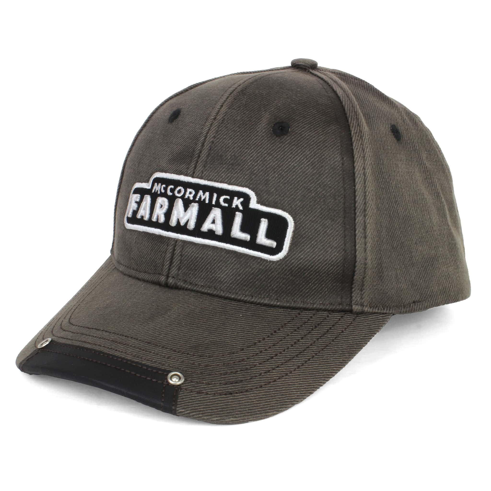 International Harvester McCormick Farmall Gray & Black Hat IH07-2757 ...