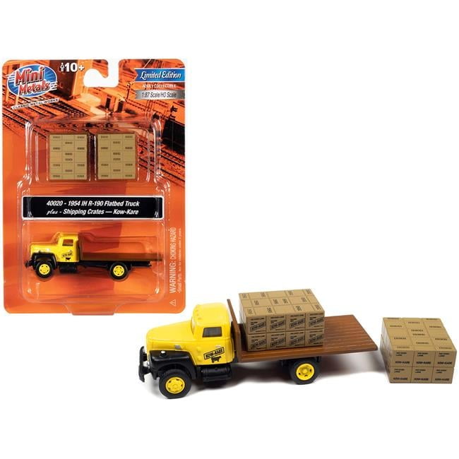 International Harvester R-190 Flatbed Truck w/Crates - Assembled ...