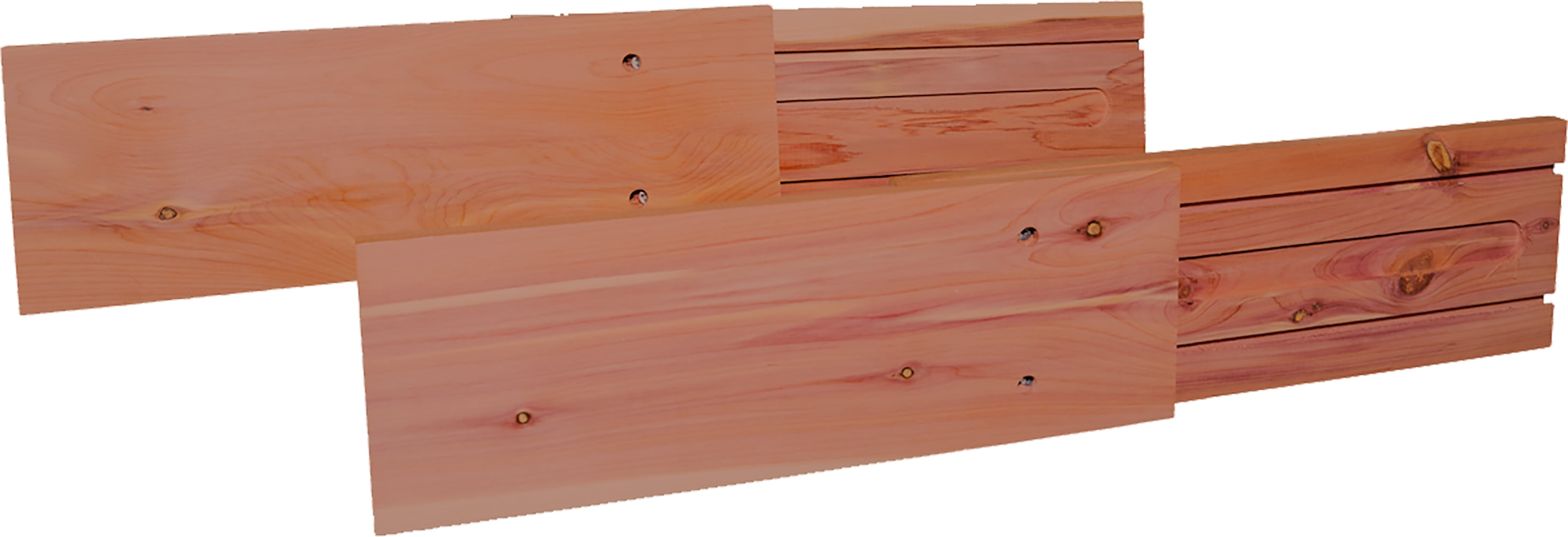 International Innovations Unfinished Natural Red Cedar Wood Drawer ...