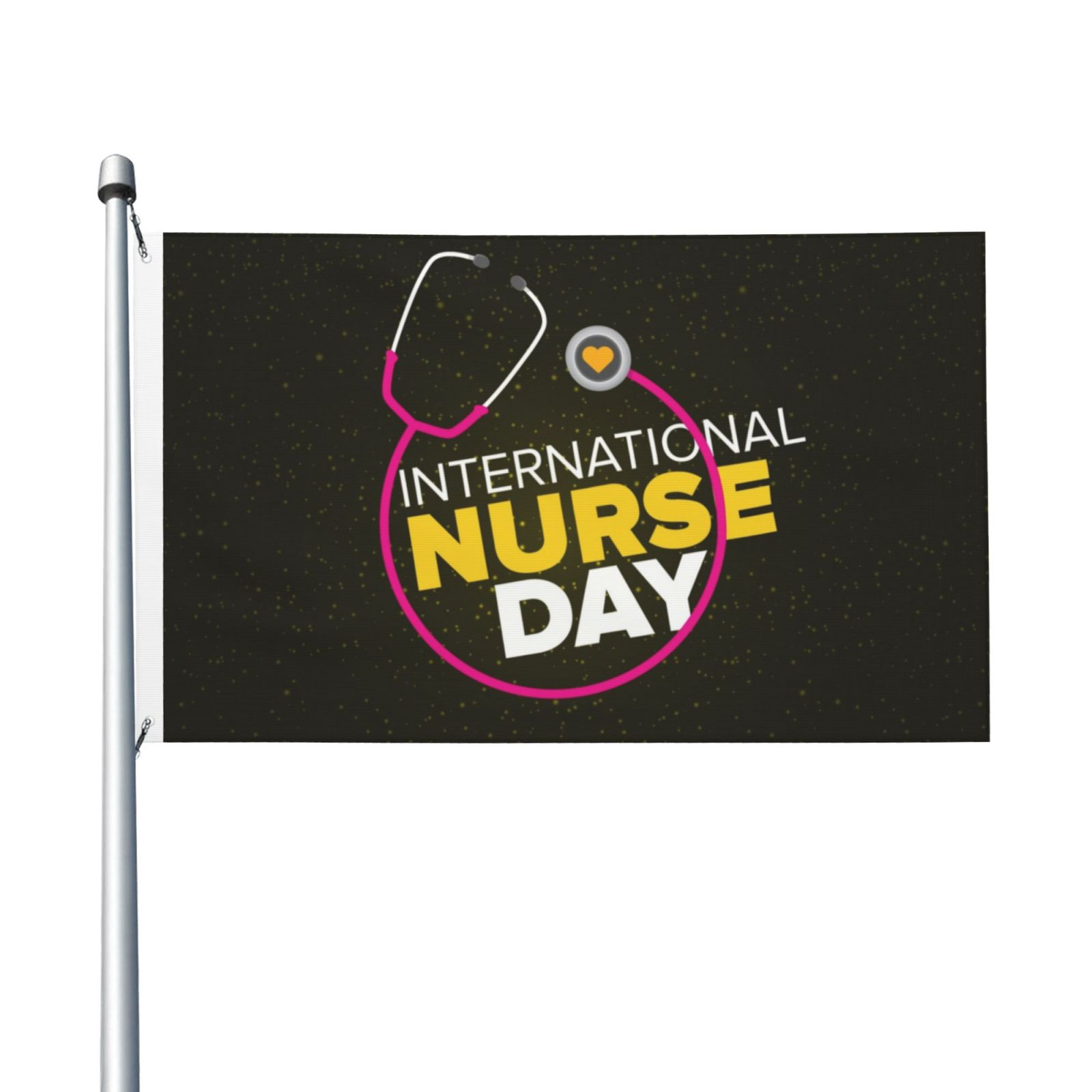 International Nurse Day Garden Flags 3 x 5 Foot Polyester Flag Double ...