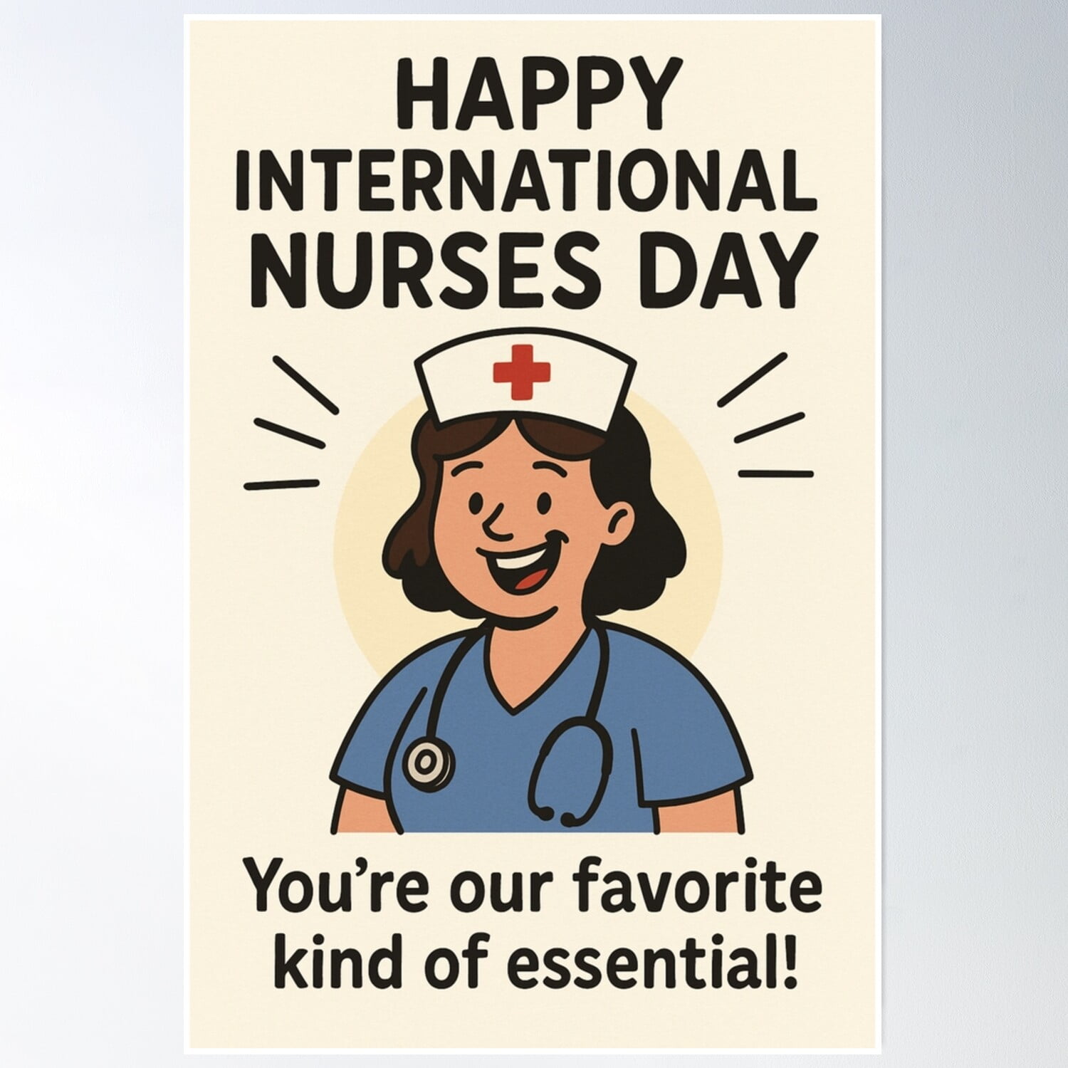 International Nurses Day – Our Favorite Essential Worker Poster Wall ...