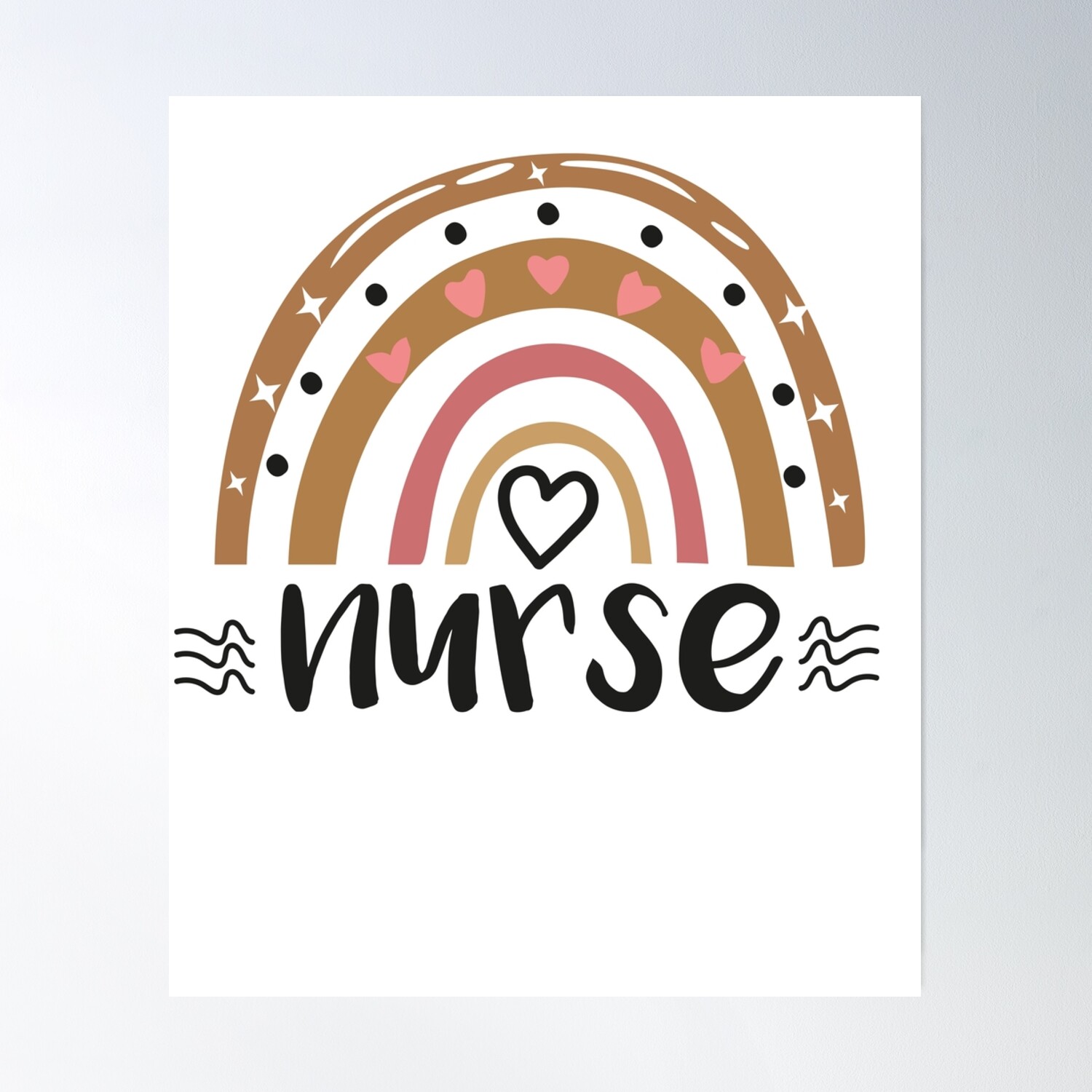 International Nurses Day Rainbow Nurse Day Week Life Gift 2021 Poster ...