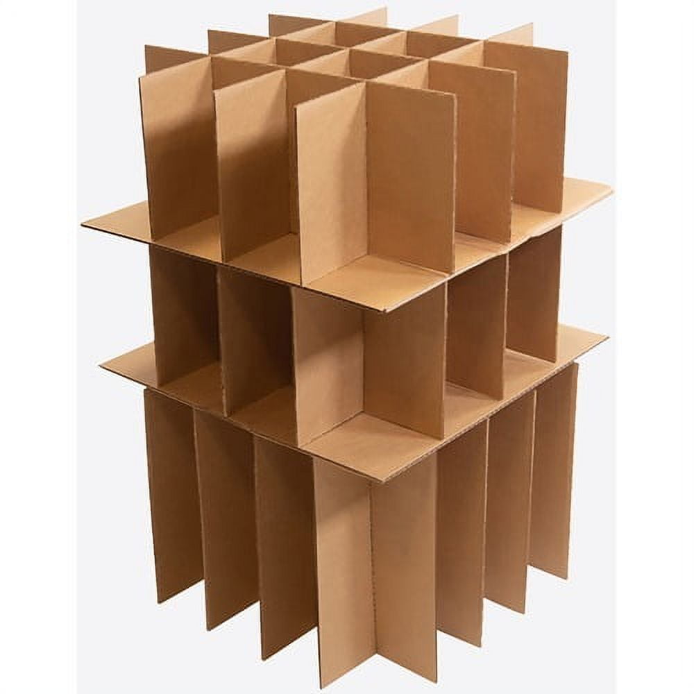 International Paper Packaging Wholes. Dish Pack Box Partition Set Brown ...