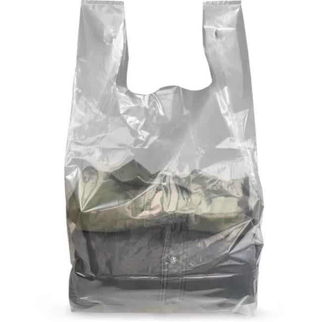 International Plastics MB-T-22C 22 in. 2.25 Mil Square Bottom Low ...